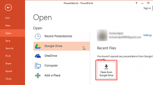 Integrate Google Drive With Office