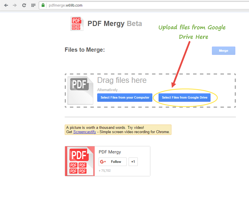 Merge Multiple PDF Files Easily in Google Drive
