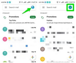 How To Quickly Switch Accounts in The Gmail App (Quick Tip)