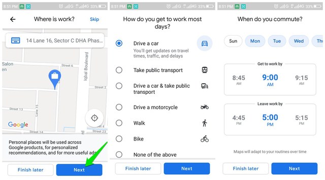 How To Add Your Home And Work Address In Google Maps