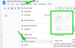 A Quick Guide to Add Page Numbers in Google Docs